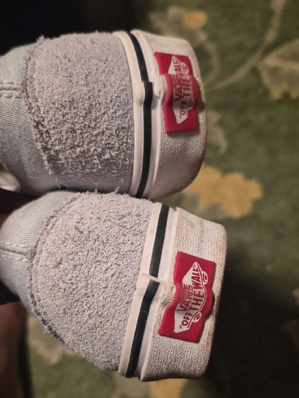 Vans | Shoes | Vans Light Gray And White Old Skool Sneakers | Poshmark